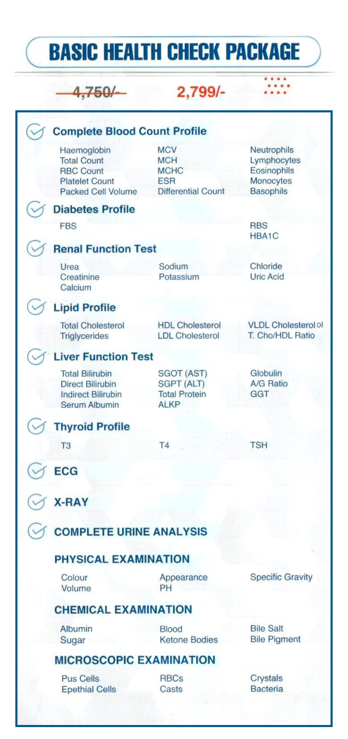 Health Check Packages Cura Hospitals